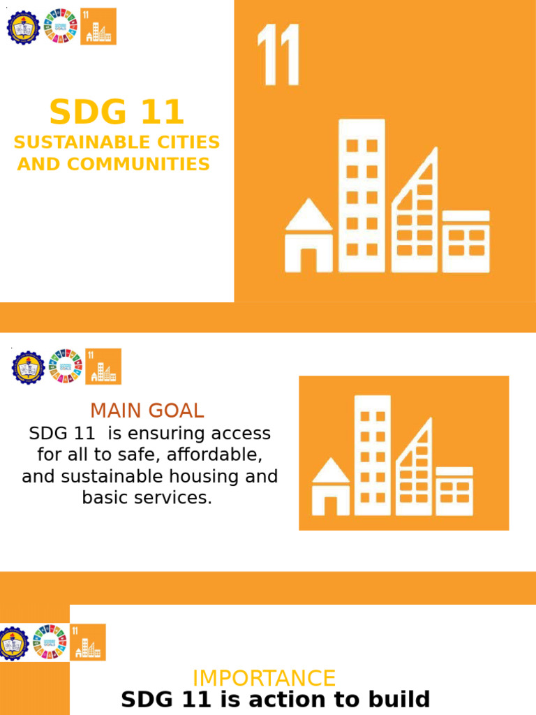 Sdg11-Sustainable Cities and Communities | PDF | Transport | Affordable ...