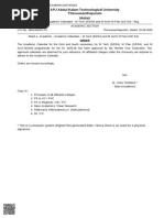 KTU Academic Calendar 2025-26 Overview | PDF | Academic Term | Higher ...
