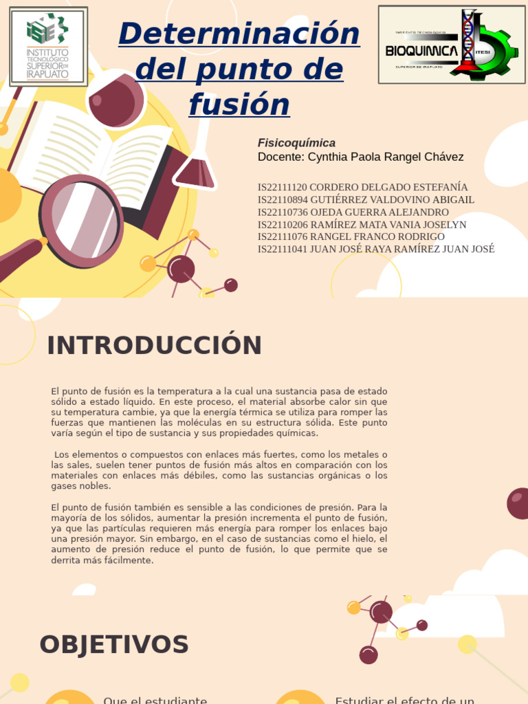 Biochemistry Lesson For High School Yellow Variant by Slidesgo | PDF ...
