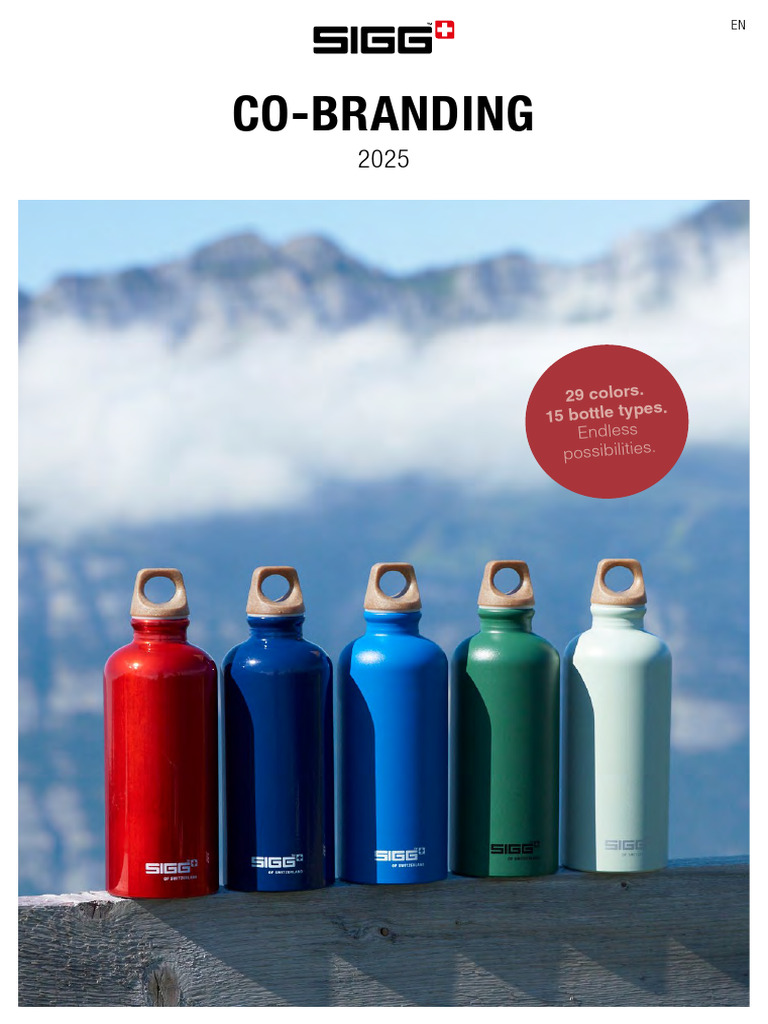 SIGG Co-Branding 2025 en | PDF | Recycling | Materials