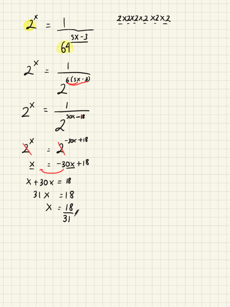 Fungsi Dan Persamaan Eksponen 2 | PDF
