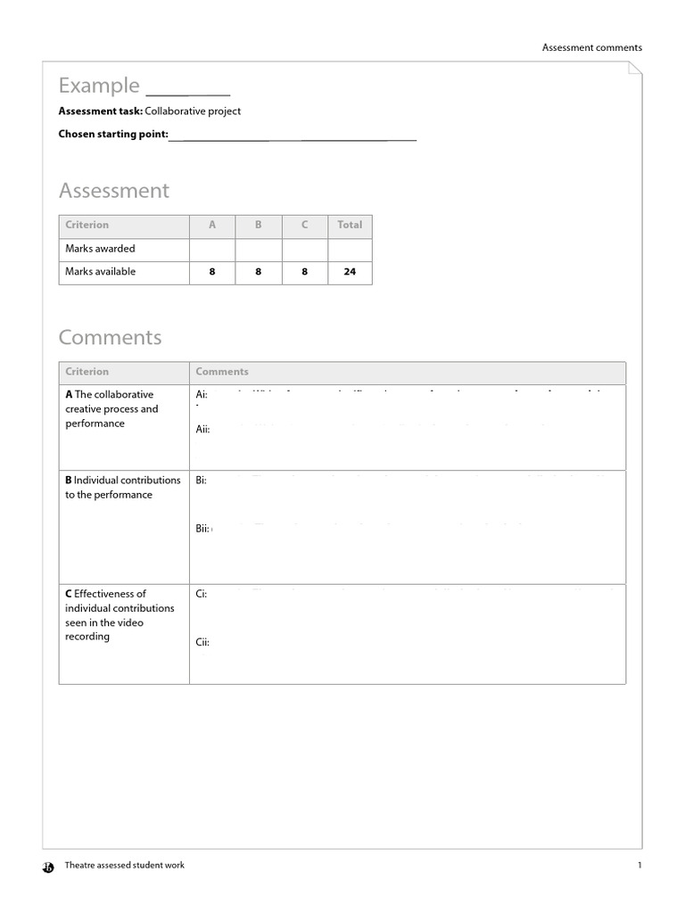 TEMPLATE BLANK CTP Marks Sheet | PDF | Psychology | Behavioural Sciences