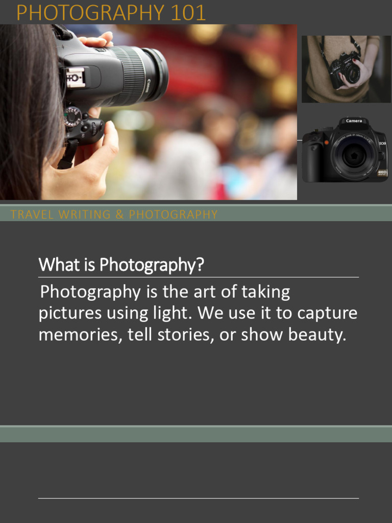 Photography 101 | PDF | Macro Photography | Light
