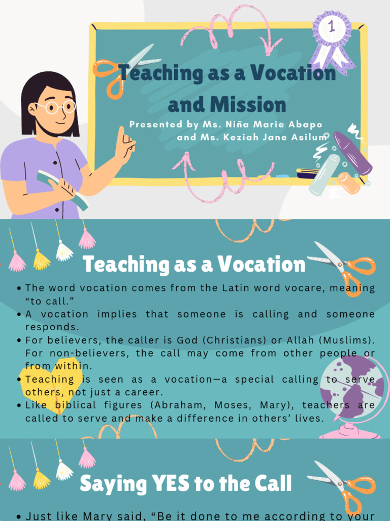 Teaching as a Vocation and Mission | PDF | Abrahamic Religions