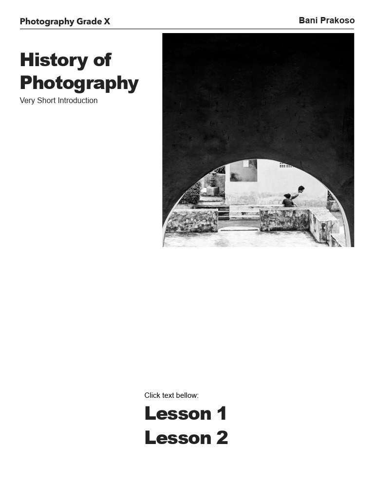 Open History of Photography - Pages 2 | PDF