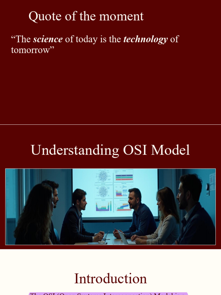 Understanding OSI Model - 114443 | PDF | Osi Model | Computer Network