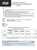 IBDP PAPER 1 Language and Literature | PDF | Knowledge | Learning