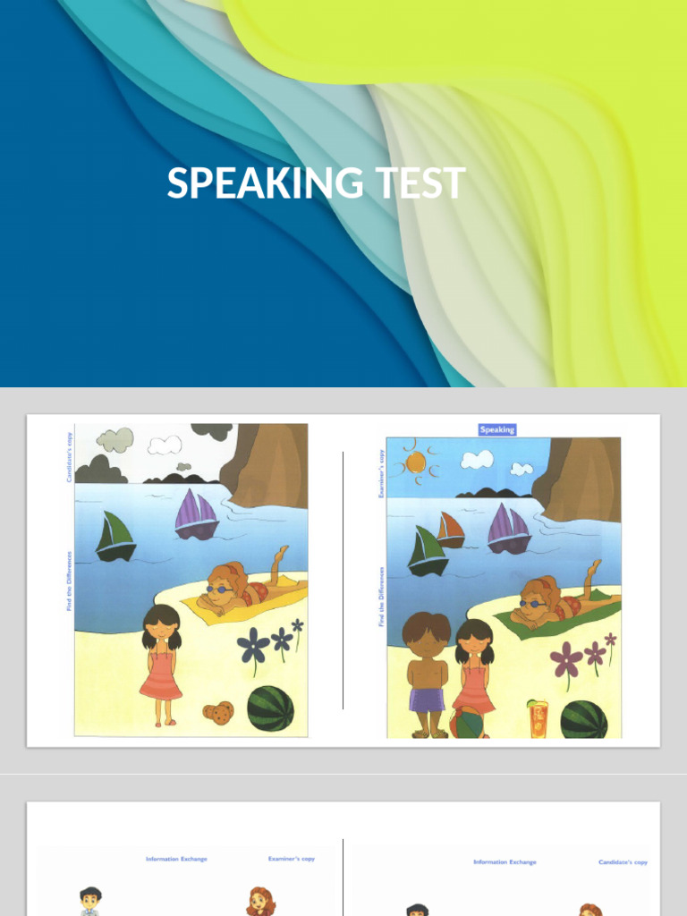 Speaking Tests (Autosaved) | PDF