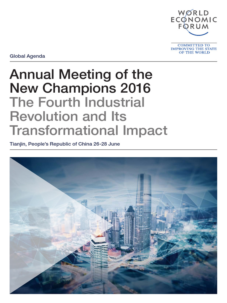 Wef Amnc16 Report | PDF | World Economic Forum | China