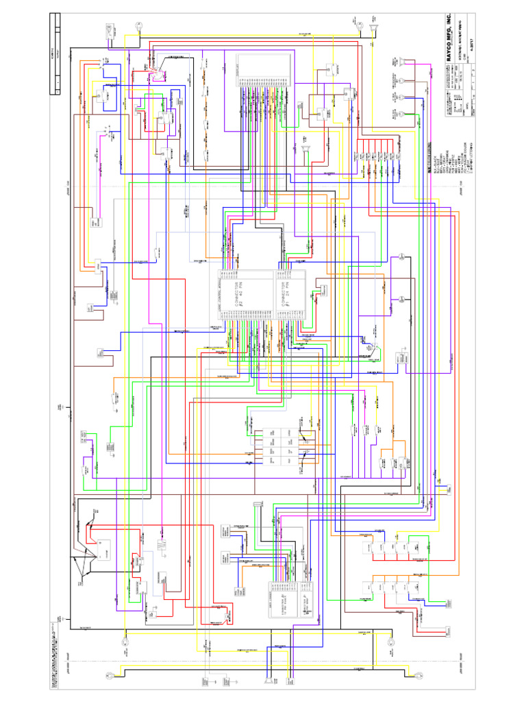 Rayco C100 Wiring Electrical Schematic | PDF