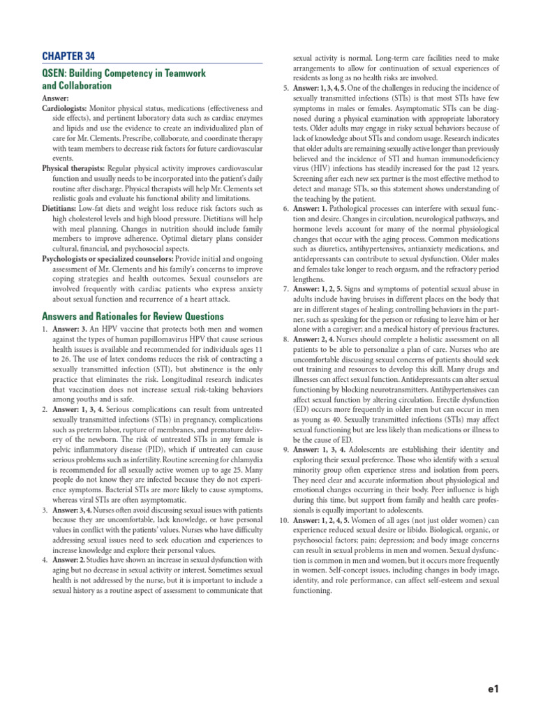 QSEN Teamwork in Cardiac Care | PDF | Sexually Transmitted Infection ...