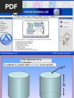 Volume Cylinder Answers | PDF