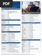 FSIV Vessel Specifications and Details | PDF | Ships | Shipping