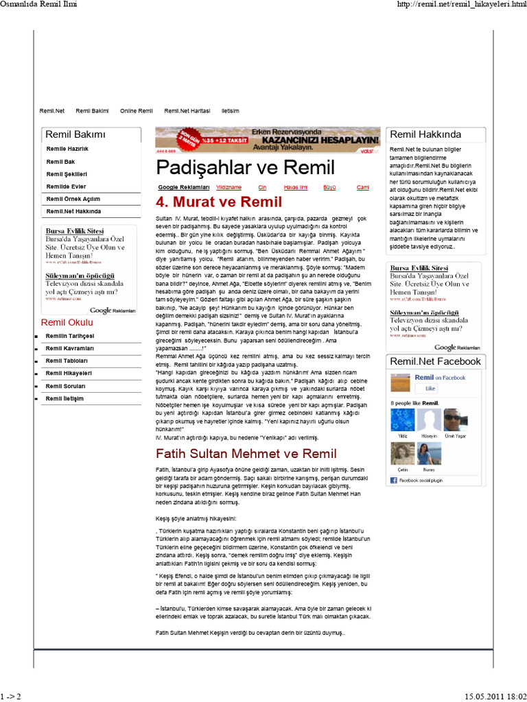 Remil Hikayeleri | PDF