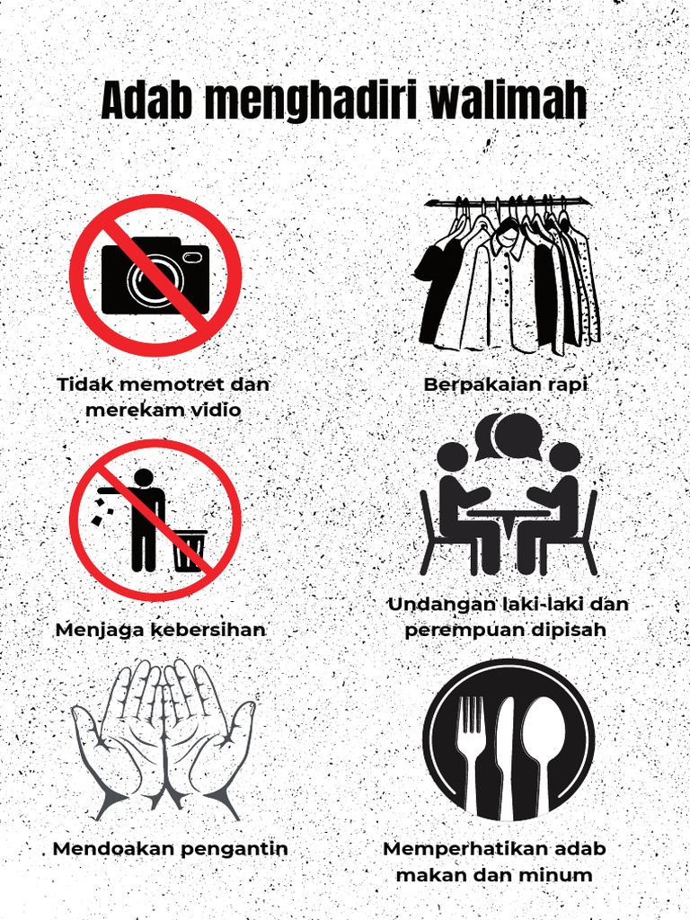 Adab Menghadiri Walimah yang Baik | PDF