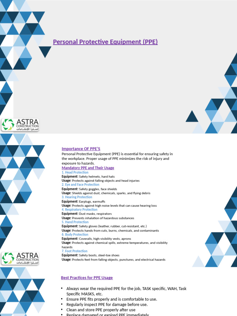 Essential Guide to Personal Protective Equipment | PDF
