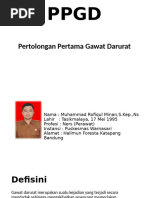 Pertolongan Pertama Gawat Darurat (PPGD) | PDF | Bisnis