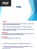 The Origin and Formation of Coal | PDF | Coal | Bituminous Coal