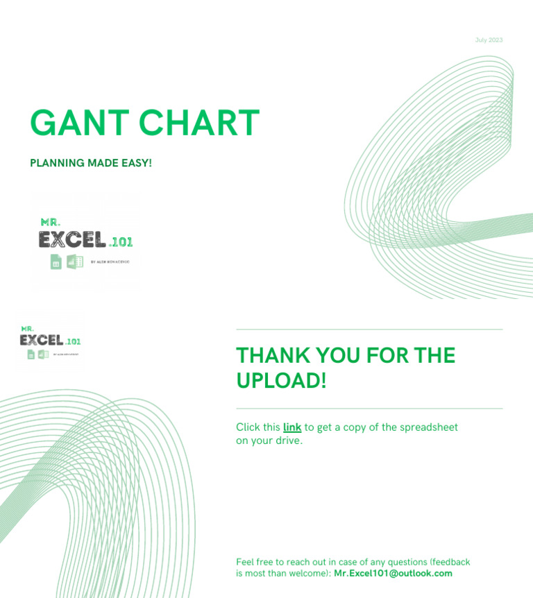 Easy Gantt Chart Planning Guide | PDF