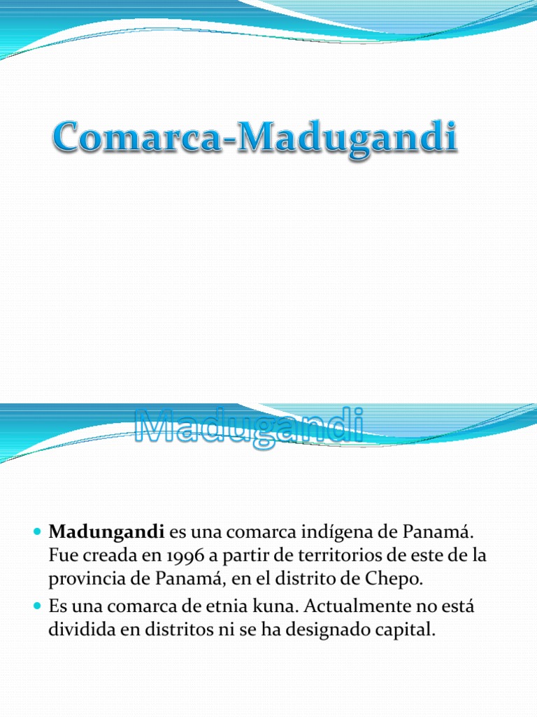 Comarca Madugandi. | PDF | Poesía
