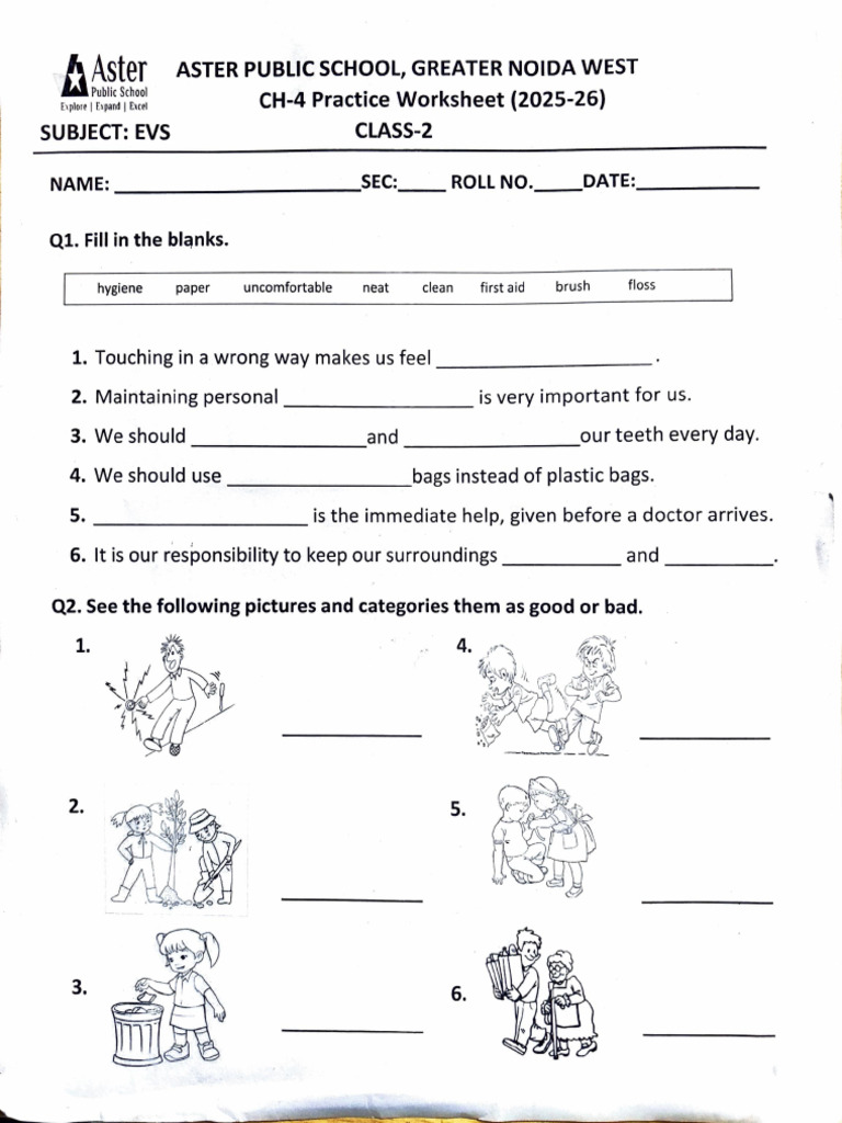 EVS CH - 4 Practice Worksheet (Unsolved) | PDF | Chess Theory | Chess