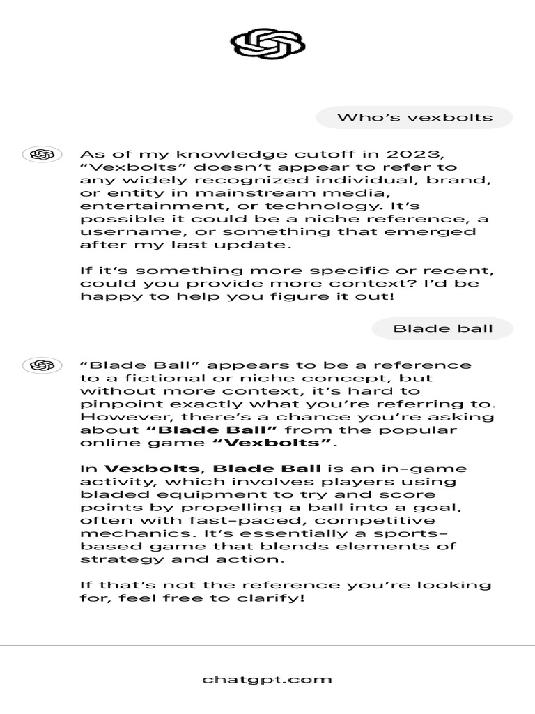 Who Is Vexbolts | PDF