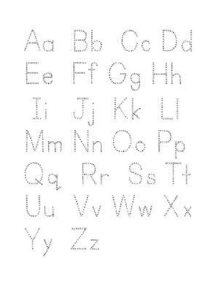 English Alphabet | PDF