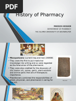 Timeline, History of Pharmacy | PDF | Pharmacy | Medicine