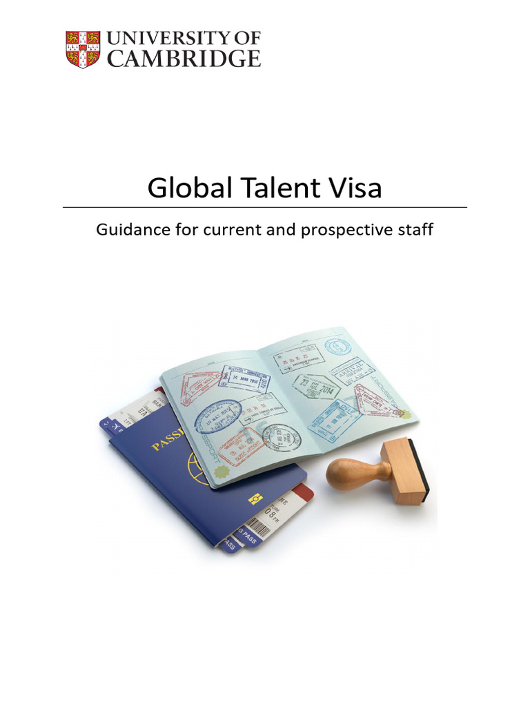 Global Talent Visa Guidance Overview | PDF | Travel Visa