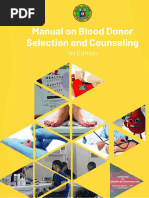 Blood Donor History Questionnaire Guide | PDF | Blood Donation | Blood ...