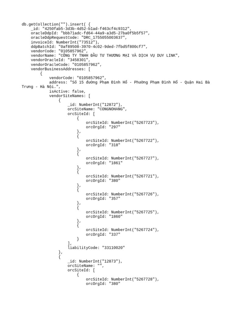 Invoice Sync Error Report | PDF
