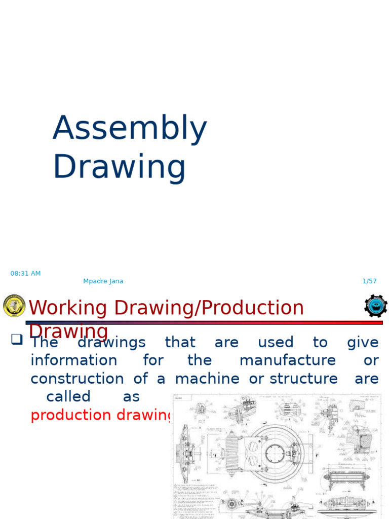 Theory of Assembly Drawings | PDF | Drawing