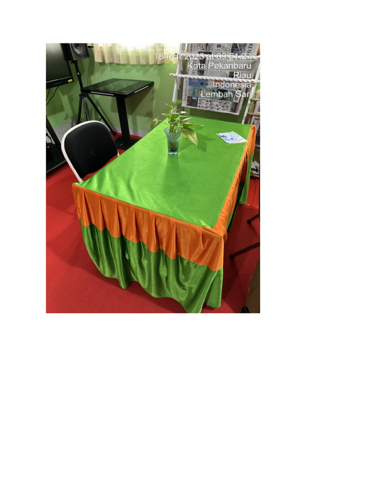 Dokumen Taplak Meja | PDF