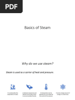 Steam Pressure vs Temperature Chart | PDF | Pressure | Gases
