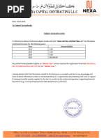 Turnover Declaration Letter Template | PDF | Government | Public Finance