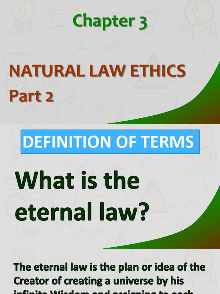 Chapter 3 Natural Law Theory Part 2 | PDF | Natural Law | Thomas Aquinas