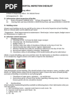 Hopsital Incharge Checklist | PDF | Hospital | Emergency Department