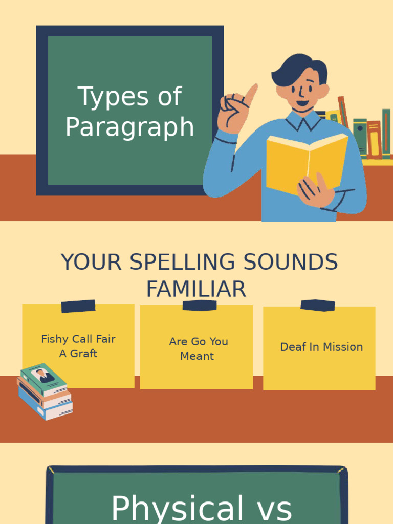 Types of Paragraphs Explained | PDF | Cheese | Dune