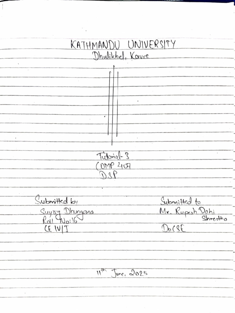 DSP Tutorial3 16 | PDF