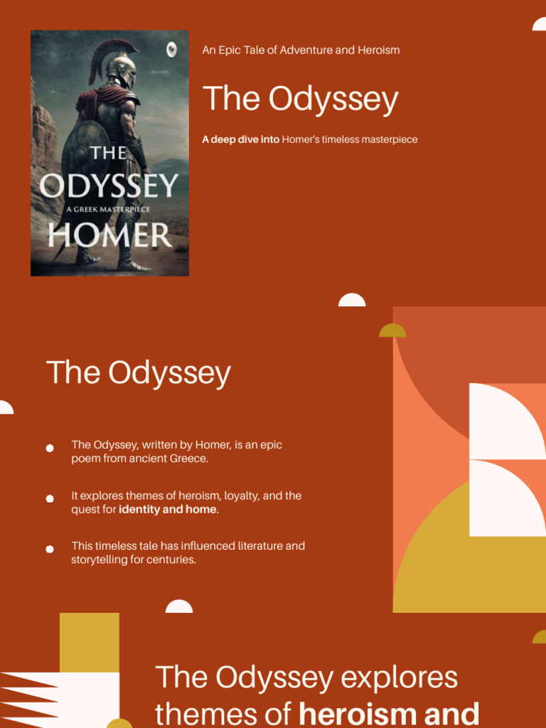 The Odyssey: Themes of Heroism & Adventure | PDF