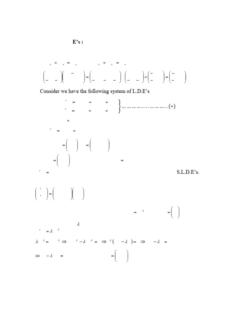 Lecture 18 | PDF | Eigenvalues And Eigenvectors | Functions And Mappings