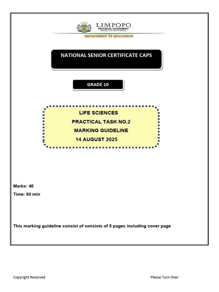 2025 08 14 Lim LFSC Gr10 Practical 2 MG | PDF | Heart Valve | Ventricle ...