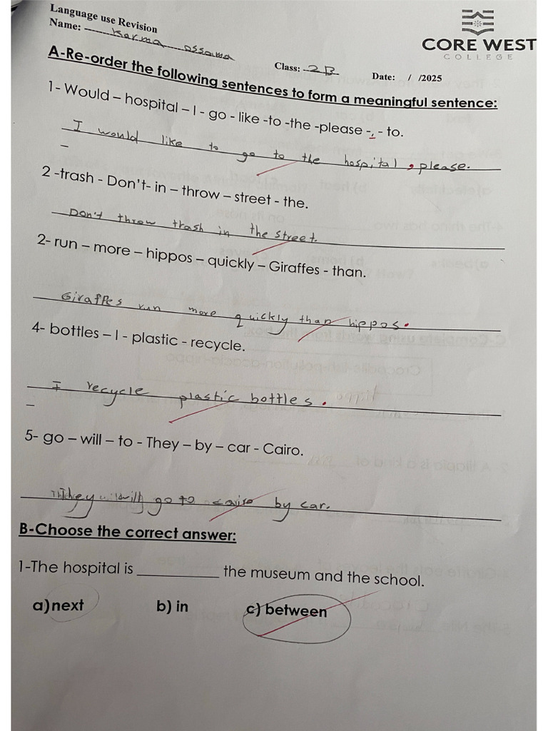 Revision Sheet | PDF