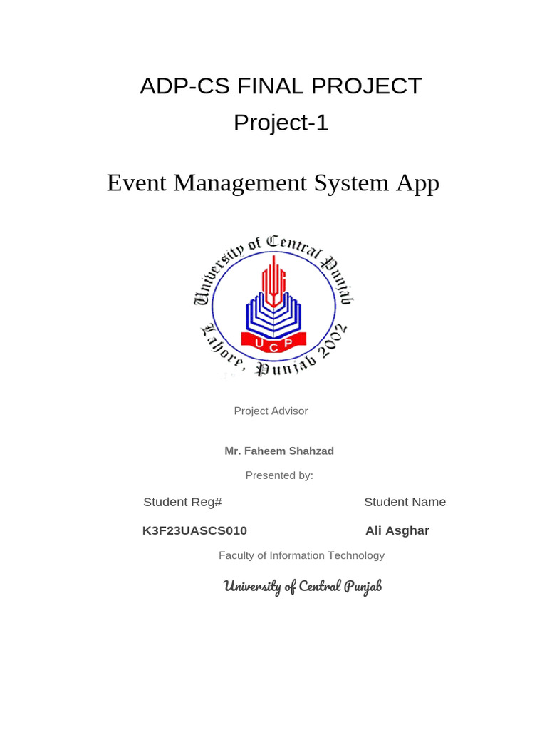 Event Management System | PDF | Java Script | Web Application