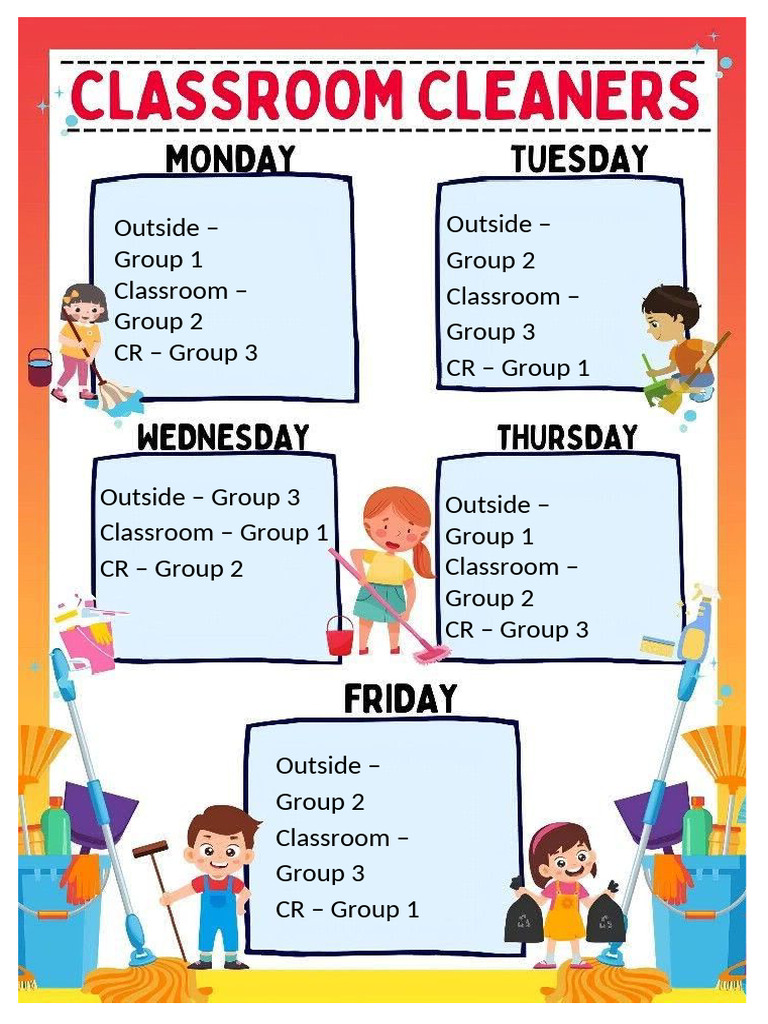 Classroom Cleaners | PDF