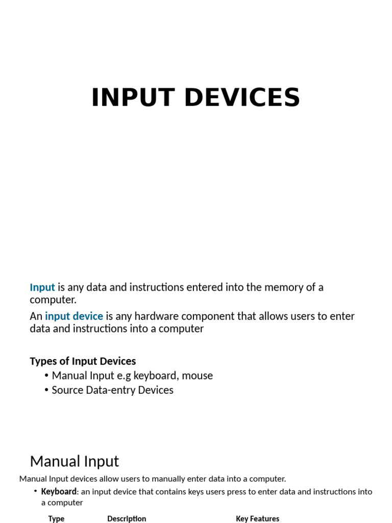 Chapter 4 Input and Output Devices | PDF | Printer (Computing) | Computer Keyboard