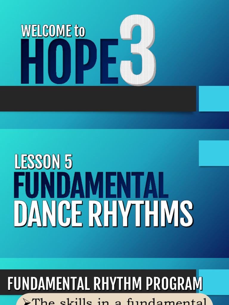 Fundamental Dance Rhythms Overview | PDF