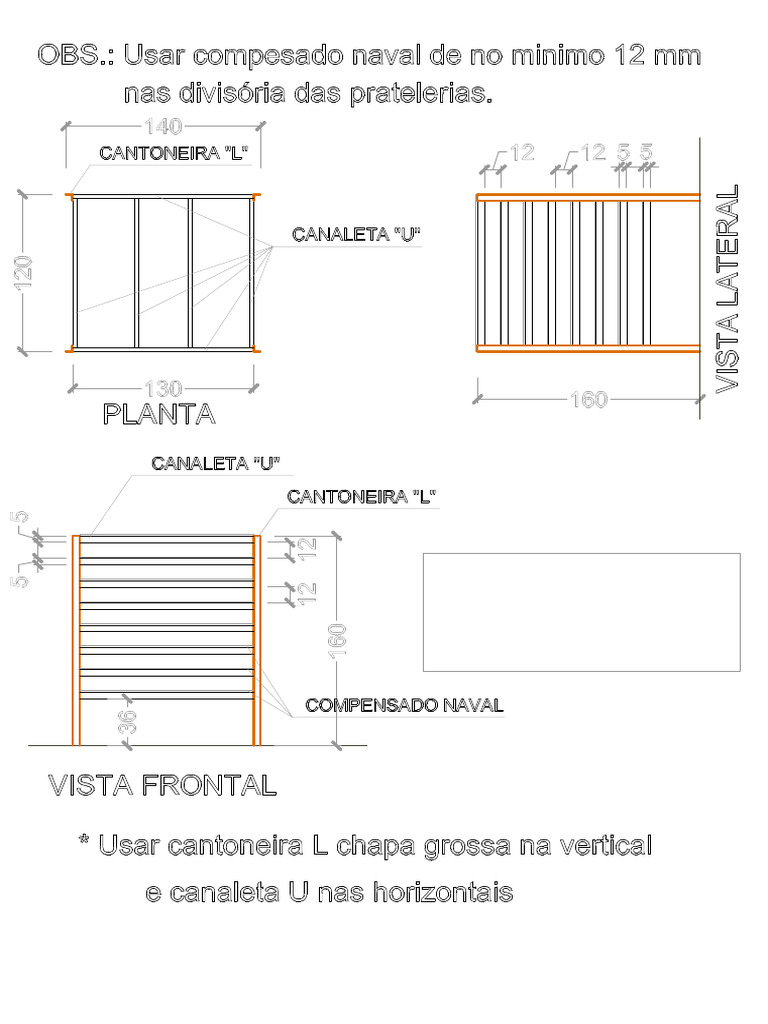 Modelo 01 Prateleiras Petra Revest Arq 01 | PDF