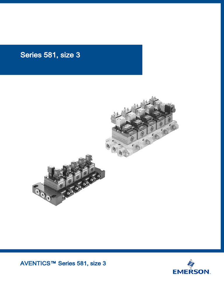 AVENTICS Series 581 Size 3 Valves Guide | PDF | Alternating Current | Valve