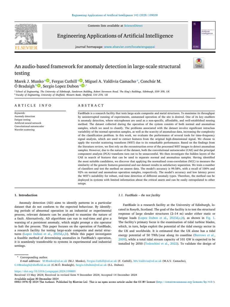 An Audio-Based Framework For Anomaly Detection in Large-Scale ...